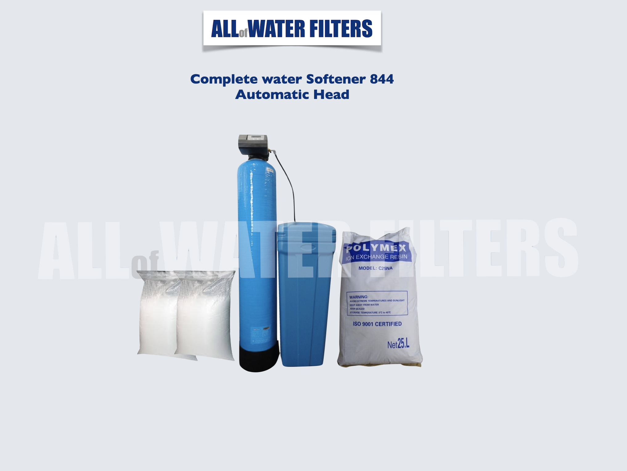 Complete Water Softener Vessel With Automatic Filter Head | Products ...