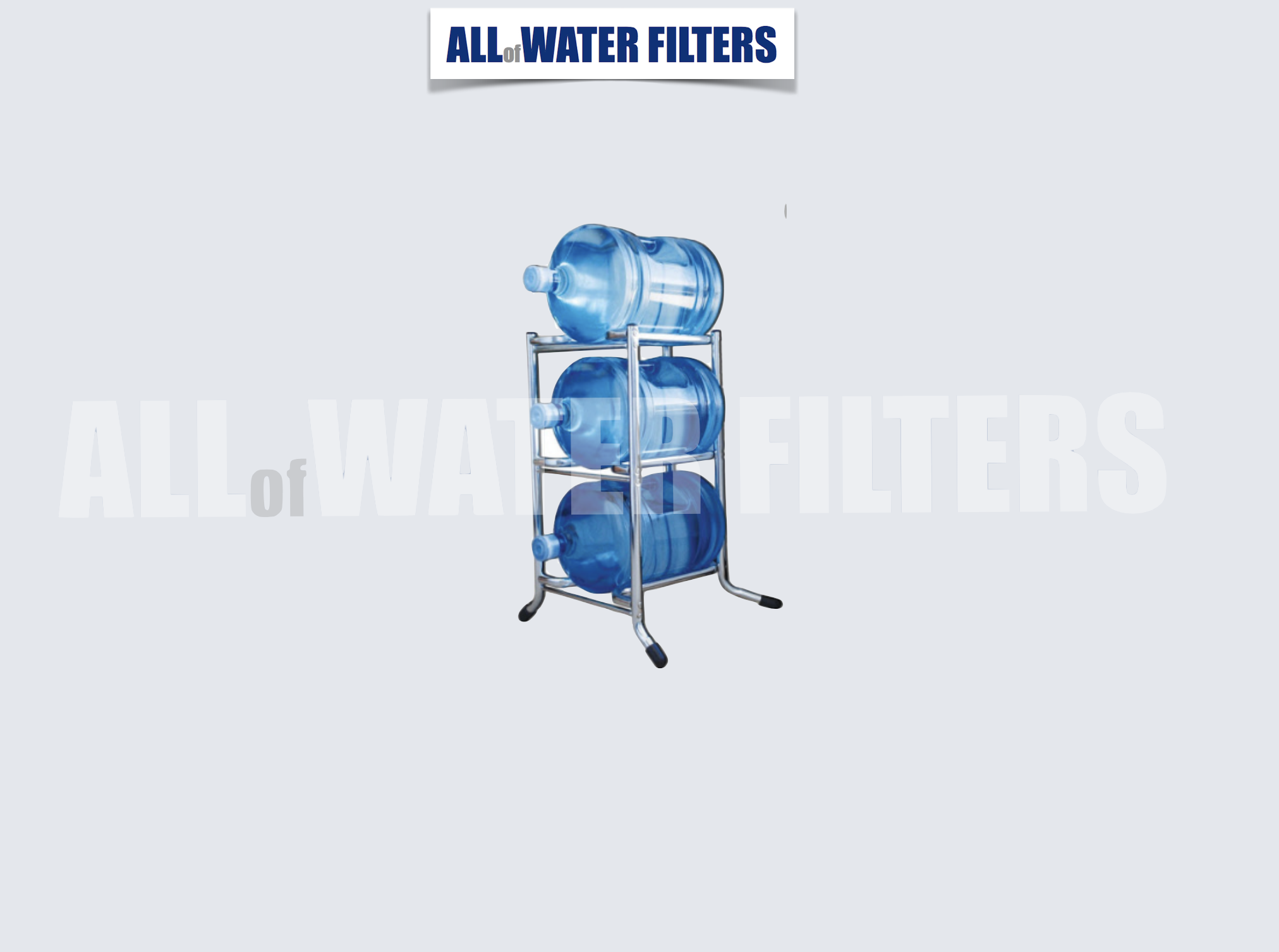 Dispenser 3- Bottle Stand | Our Services | , | ALL Of WATER FILTERS